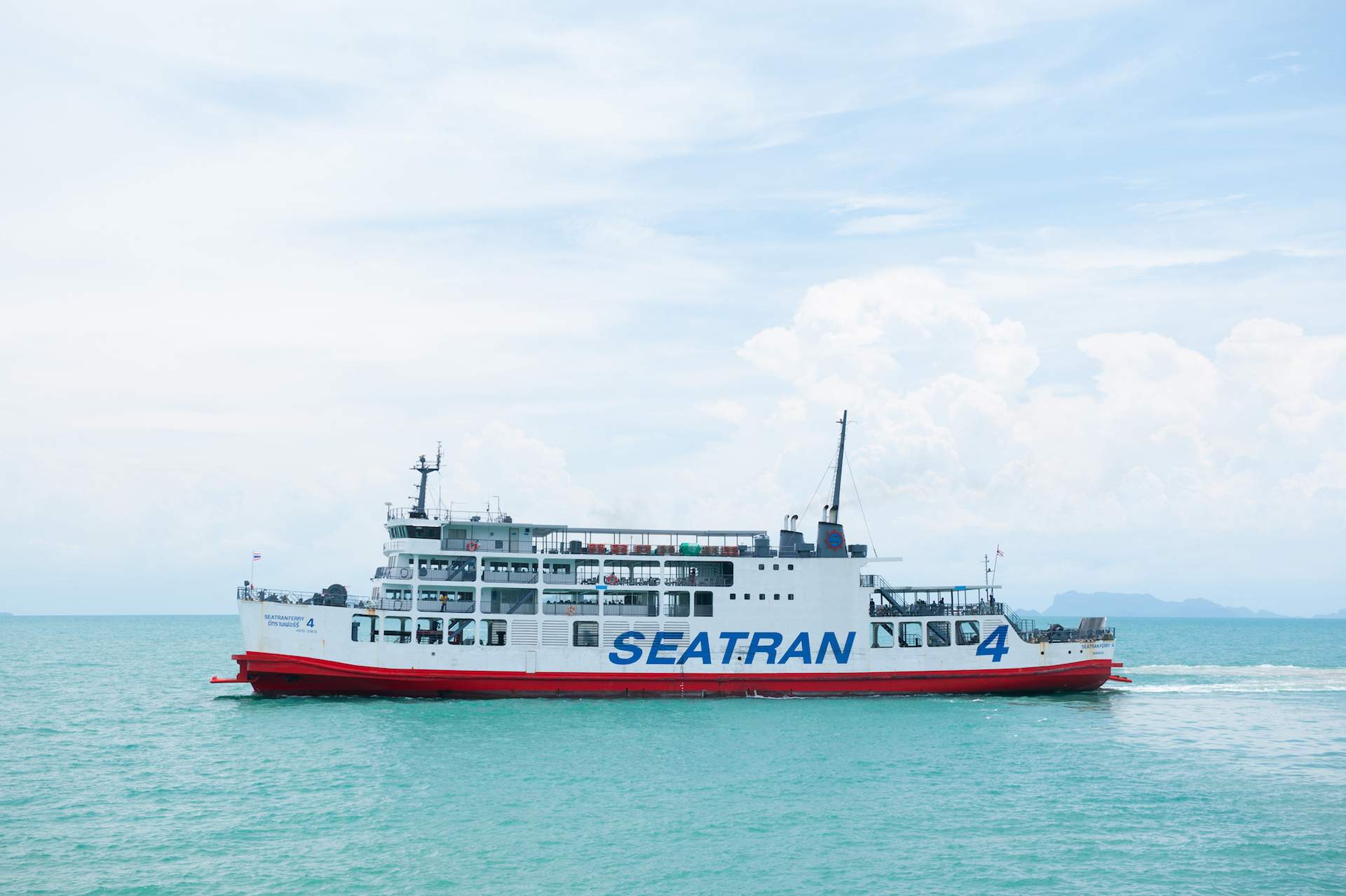 Ferry around Thai gulf ,seatran